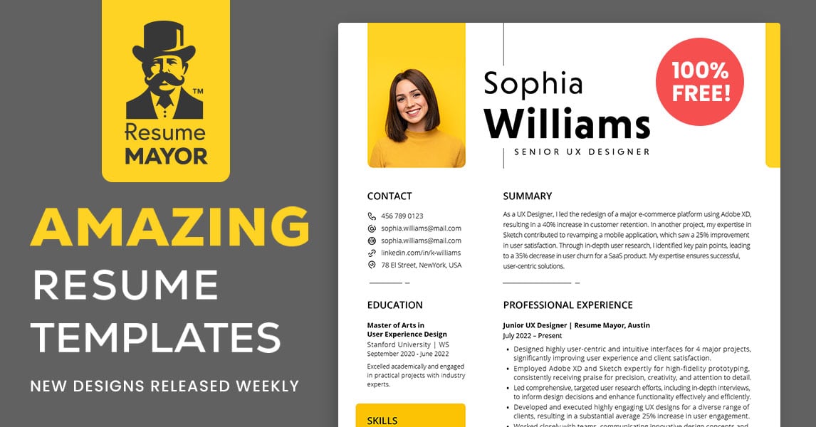 Resume Mayor: Distinctive Resume Templates & Career Insights